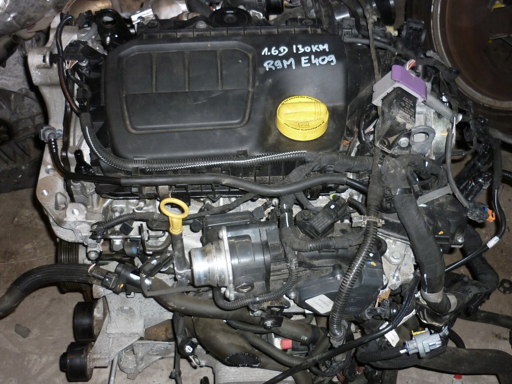 SILNIK RENAULT NISSAN 1.6 DCI R9M E409 GOŁY SŁUPEK - 7722647835 ...