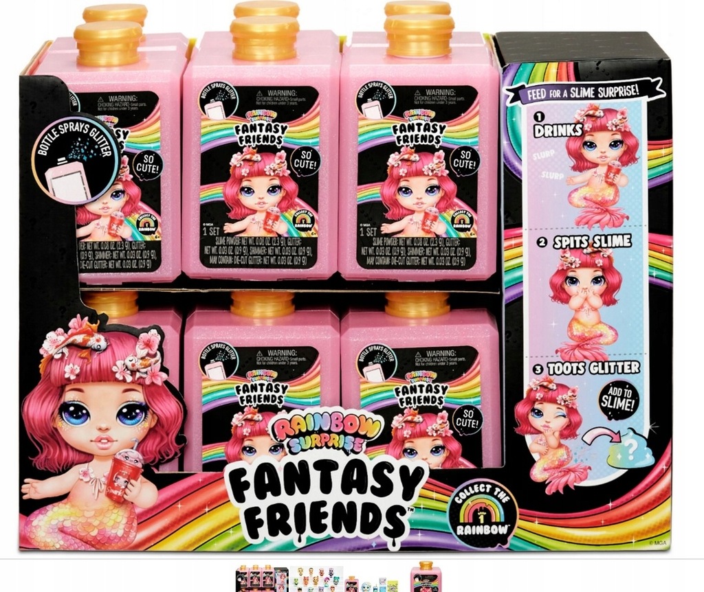 Poopsie Rainbow Surprise Fantasy Friends Lalka MGA - 13052749072 ...