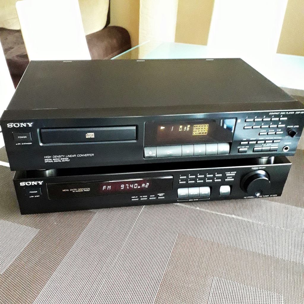 Купить Проигрыватель компакт-дисков Sony CDP-361 + пульт дистанционного ...