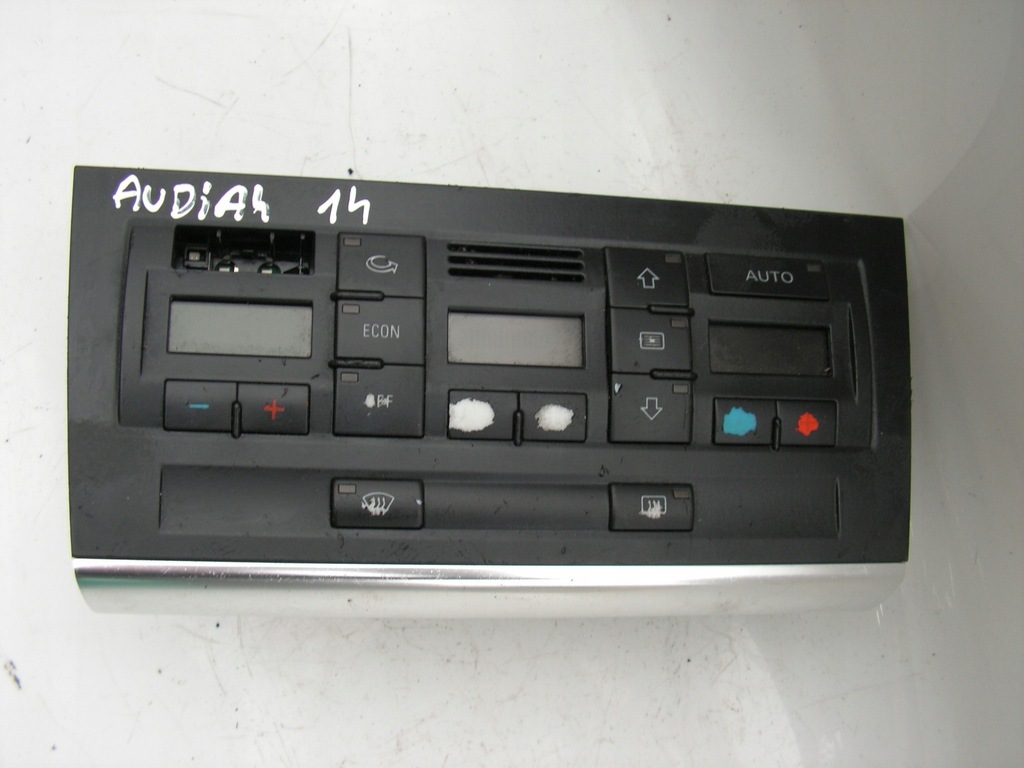 PANEL KLIMATRONIK AUDI A4 B7 2-DIN 8E0 820 043 BM - 9095571515 ...