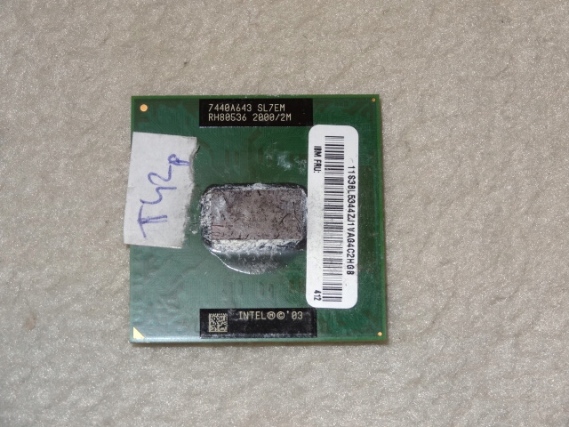 IBM THINKPAD T42P PENTIUM M 2000/2M SL7EM - 7797985963 - oficjalne ...