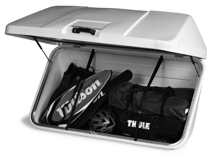 Box na bagażnik rowerowy 450L do kampera Thule - 9922596167 - oficjalne ...