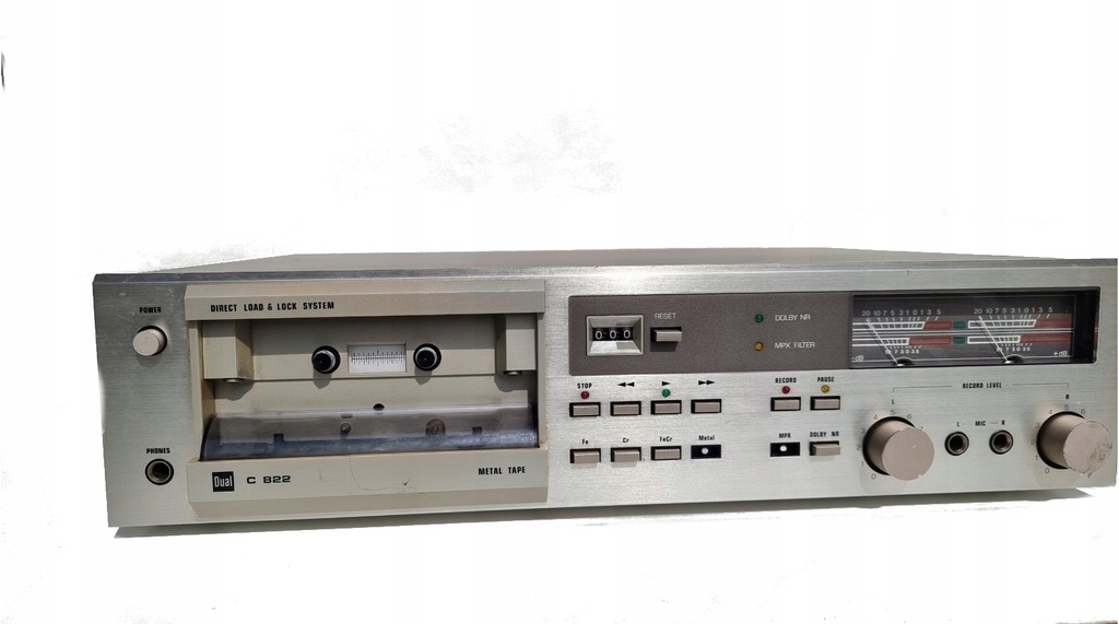 VU magnetofon Dual C822 - 12941688716 - oficjalne archiwum Allegro