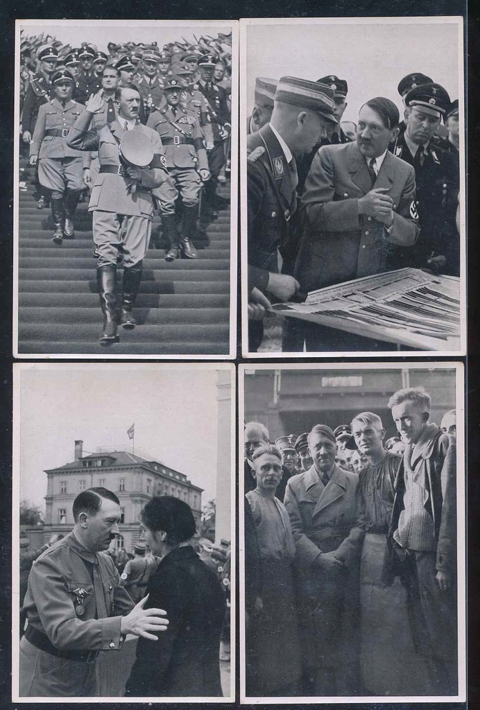 1936 III RZESZA, Hitler 4 zdjęcia. 3. - 11942967471 - oficjalne ...