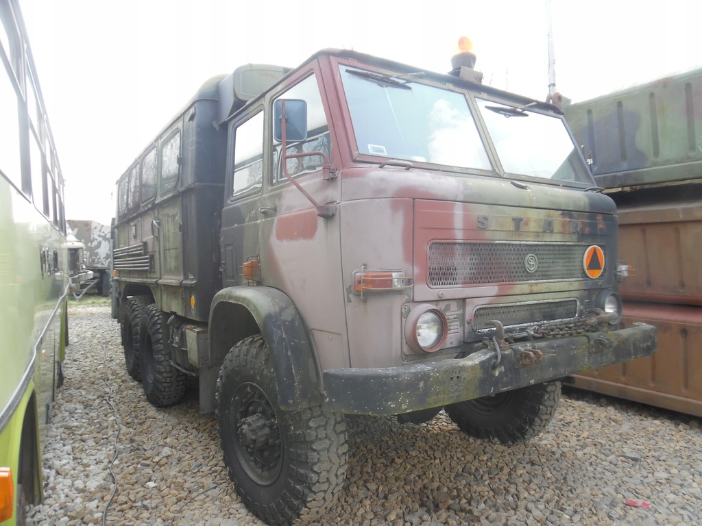 Star 266 Warsztat kompletny 6x6 z wojska 2.4tys km - 7974927918 ...