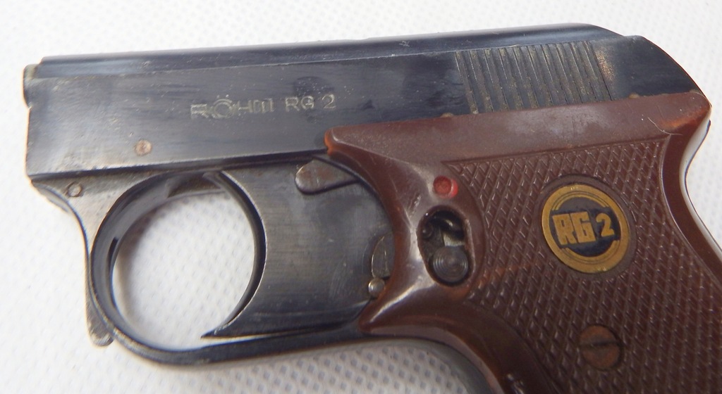 ROHM RG2 STARY STRASZAK PISTOLET STARTOWY OD 1ZŁ - 7781916903 ...