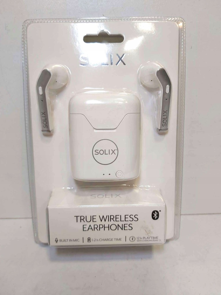 SŁUCHAWKI BEZPRZEWODOWE SOLIX BIAŁE - 11780339985 - oficjalne archiwum ...