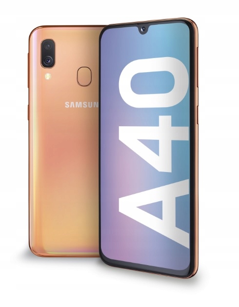 Samsung Galaxy A40 4/64GB SM-A405 Orange - wyprzed - 12083627748 - oficjalne archiwum Allegro