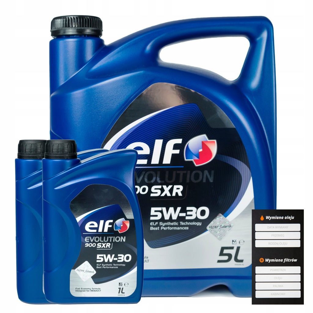 ELF EVOLUTION SXR 5W30 7L RENAULT RN0700 - 7563207815 - oficjalne ...