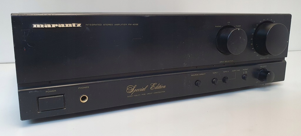 Wzmacniacz STEREO Marantz PM-40SE - 13955762474 - oficjalne archiwum ...