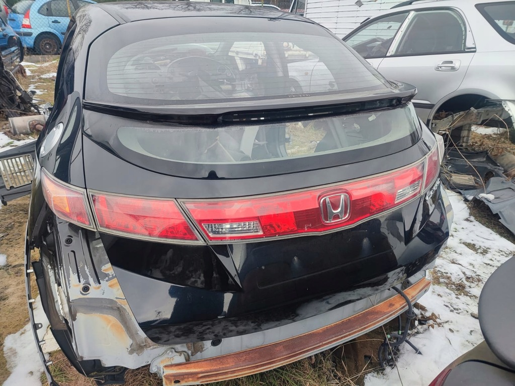 klapa tył B92P Honda Civic 8 ufo czarna pod kolor - 13260035614 - oficjalne archiwum Allegro