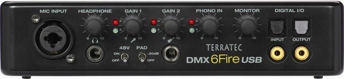 Karta dźwiękowa TerraTec DMX 6fire USB 5.1 - 13219622946 - oficjalne ...