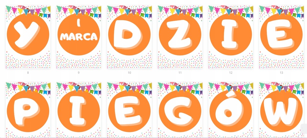 Dzień Piegów pomoce dydaktyczne przedszkole pdf - 11850990827 ...