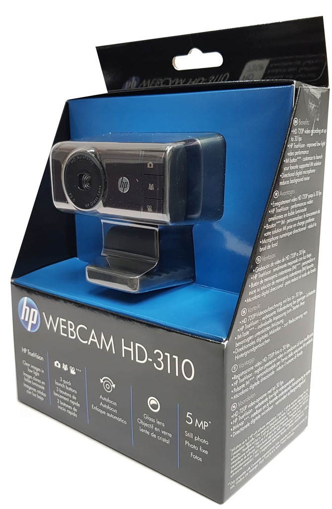 Kamera internetowa HP HD-3110 LAPTOP KOMPUTER - 7596383342 - oficjalne ...
