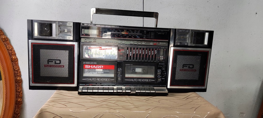 Radiomagnetofon Sharp WF-940H klasyk - 14298669159 - oficjalne archiwum Allegro