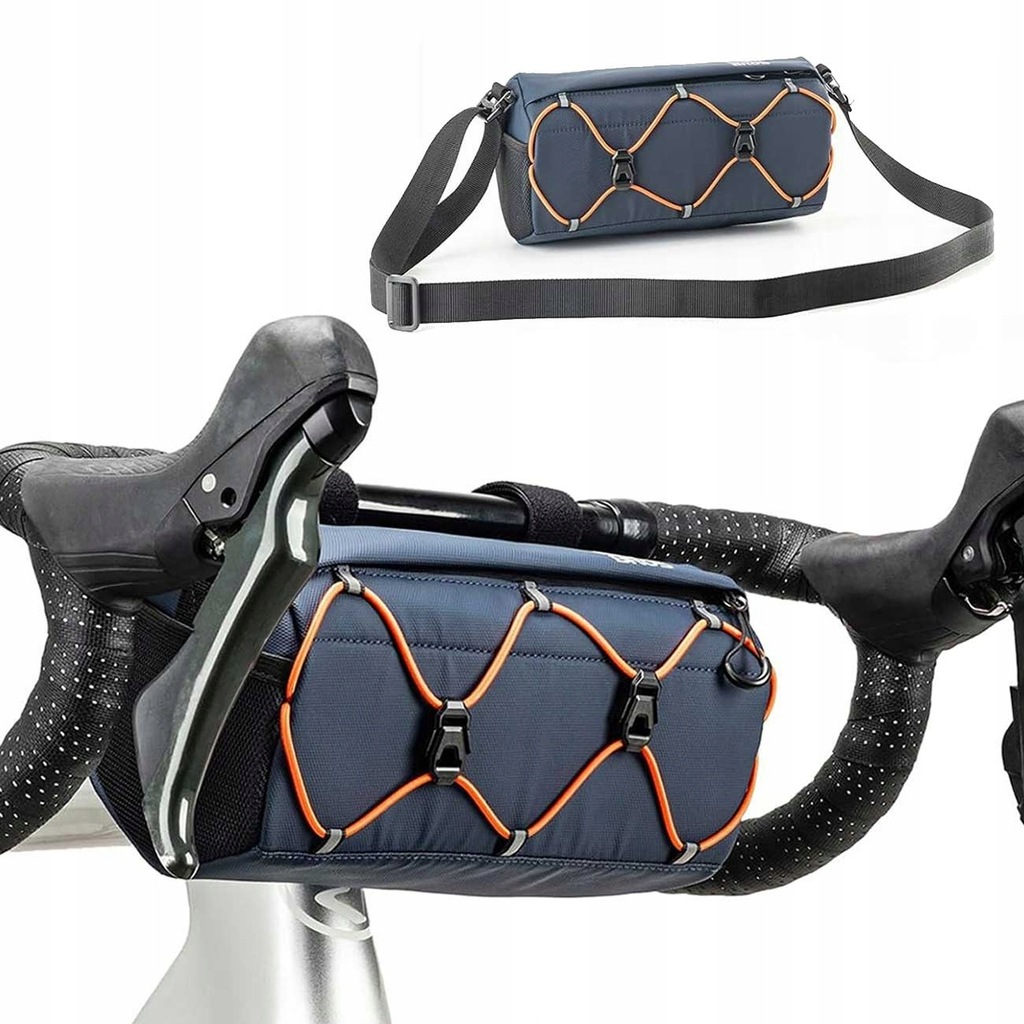 ROCKBROS TORBA ROWEROWA SAKWA NA KIEROWNICĘ 2,2L POJEMNA SASZETKA NA ROWER - 15919445748 ...