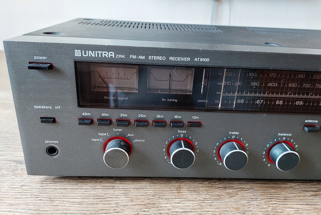 UNITRA ZRK AT9100 amplituner HiFi stereo. - 11667439256 - oficjalne ...
