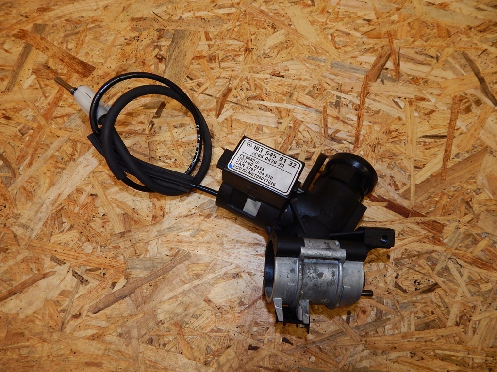 MERCEDES ML W163 stacyjka immobilizer 1635459132 - 7617250989 ...