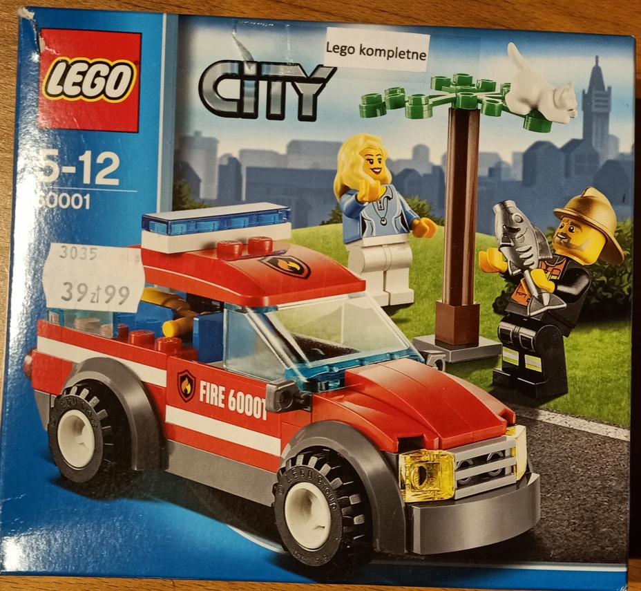 LEGO City 60001 Sam. Komendanta Straży Pożarnej - 13195876027 ...