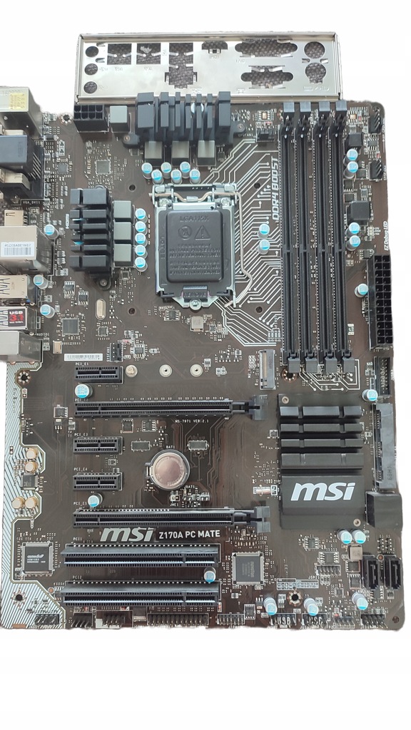 Płyta główna MSI Z170A PC MATE ATX - 13698521751 - oficjalne archiwum ...