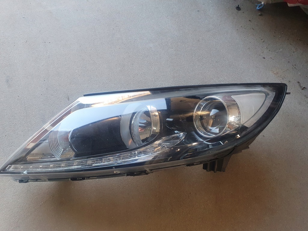 LAMPA Lewa KIA SPORTAGE 3 III Zwykła LED SZKŁO - 13346751755 ...
