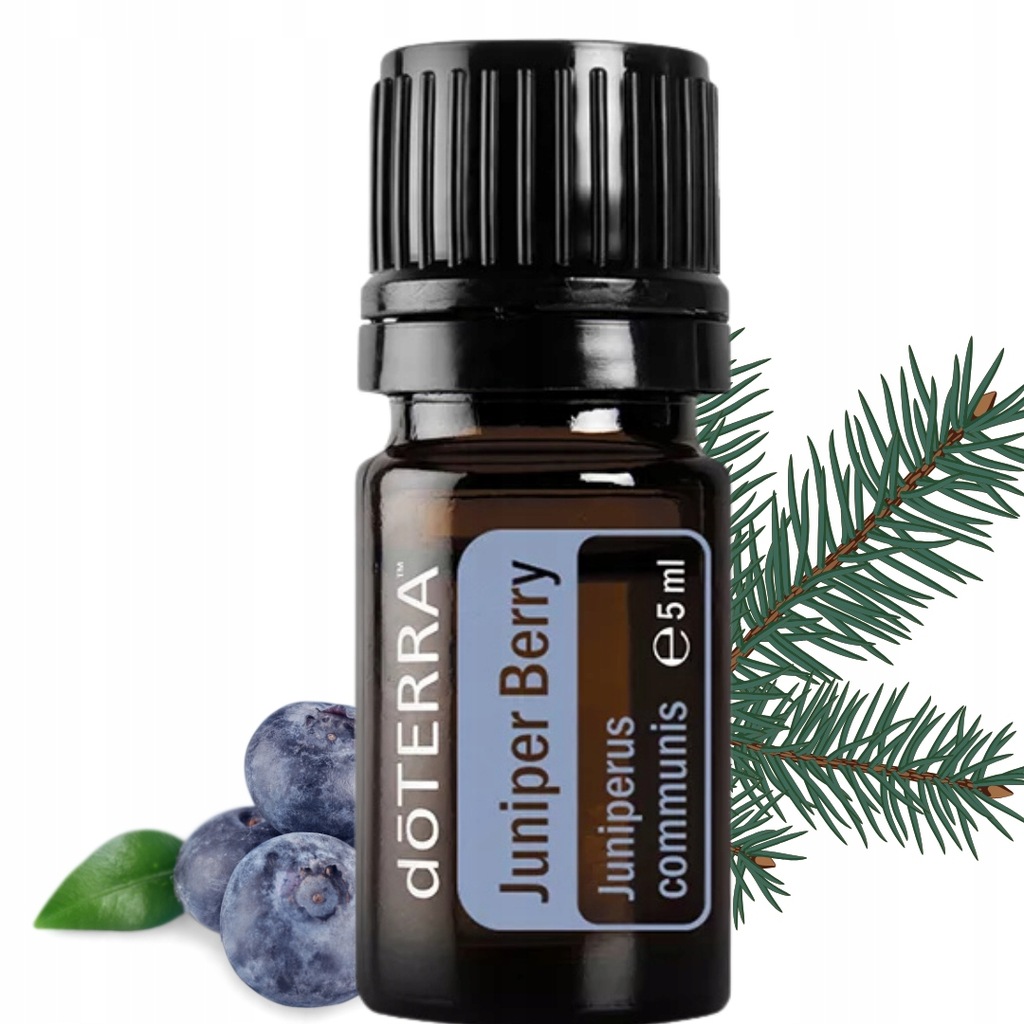 doTERRA Juniper Berry 5ml - Olejek Eteryczny na Odprężenie i ...