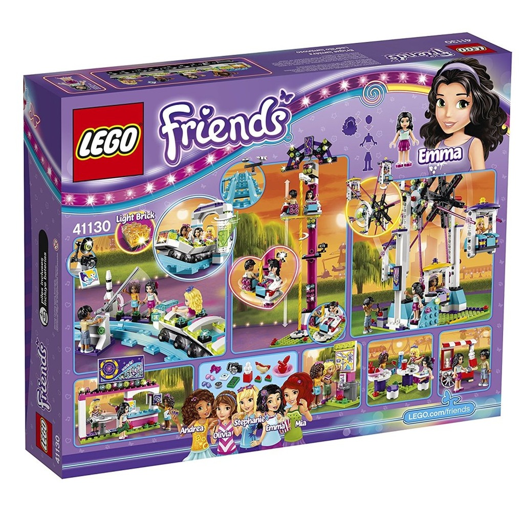 KLOCKI LEGO FRIENDS 41130 KOLEJKA GÓRSKA W PARKU - 7586061101 ...