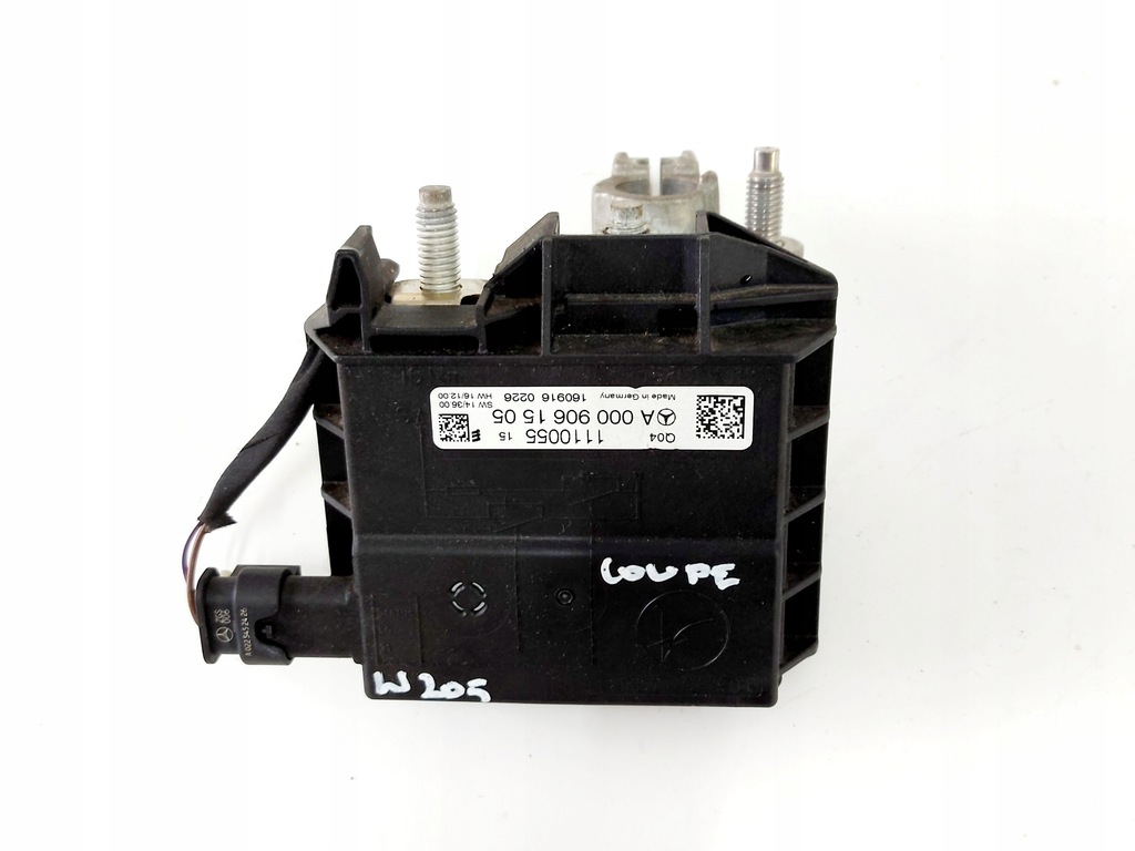 MERCEDES W205 COUPE Klema moduł akumulatora 17r. - 14027680342 ...