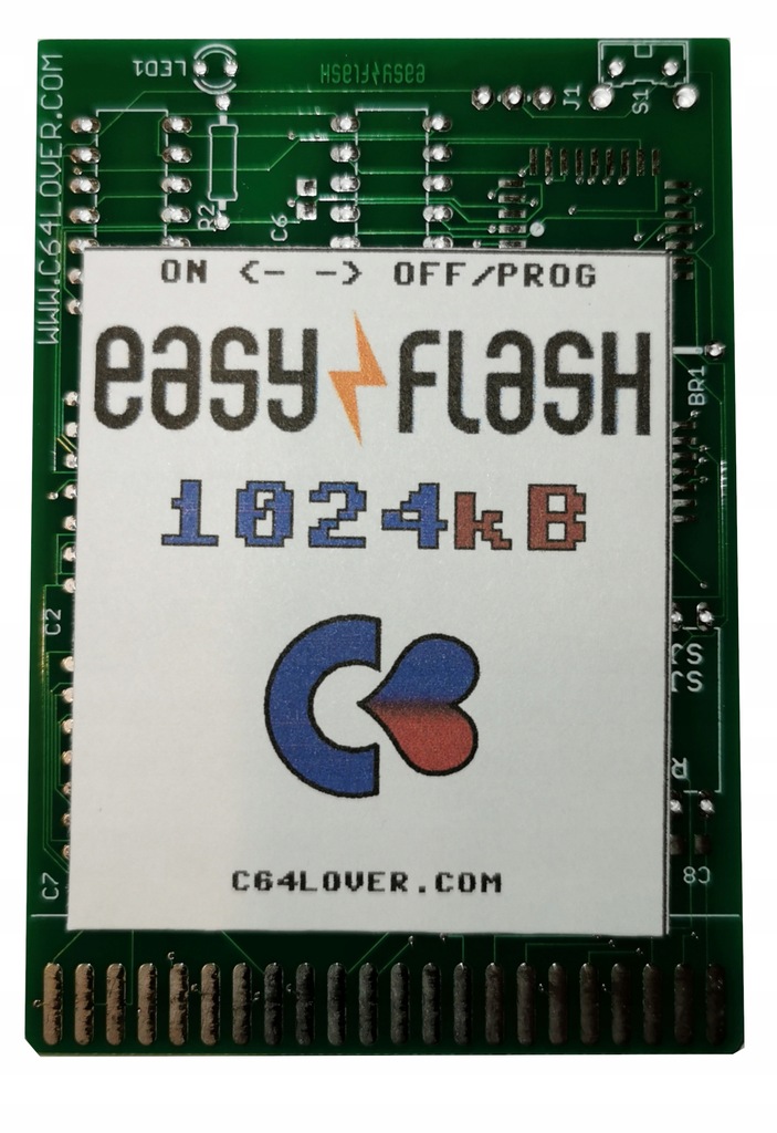 EasyFlash Cartridge zestaw do montażu C64POWER - 10689384979 - oficjalne archiwum Allegro