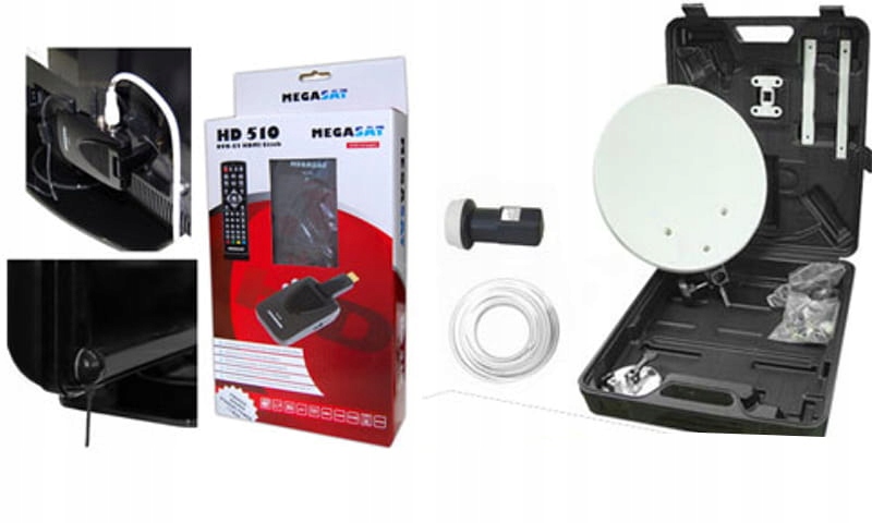 Megasat Antena satelitarna kempingowa Walizka Tune - 11889424379 - oficjalne archiwum Allegro