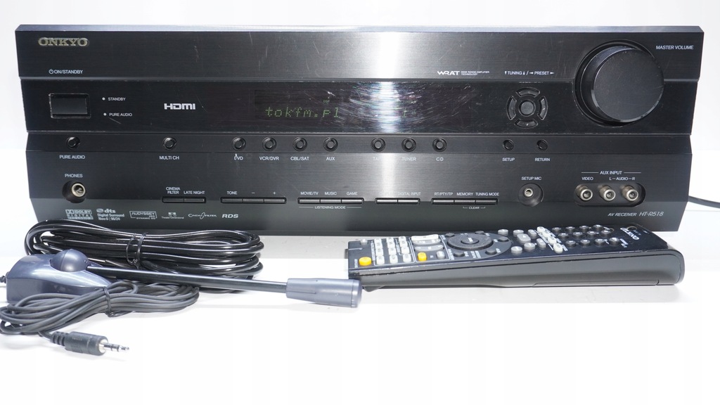 Amplituner 5.1 Onkyo HT-R518 PILOT GWARANCJA - 11371525225 - oficjalne archiwum Allegro