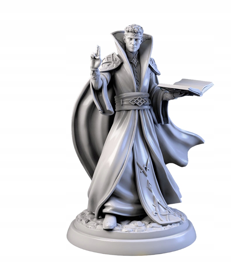 Mag czarownik figurka rpg dnd druk 3d 8k 75mm - 13628900043 - oficjalne archiwum Allegro