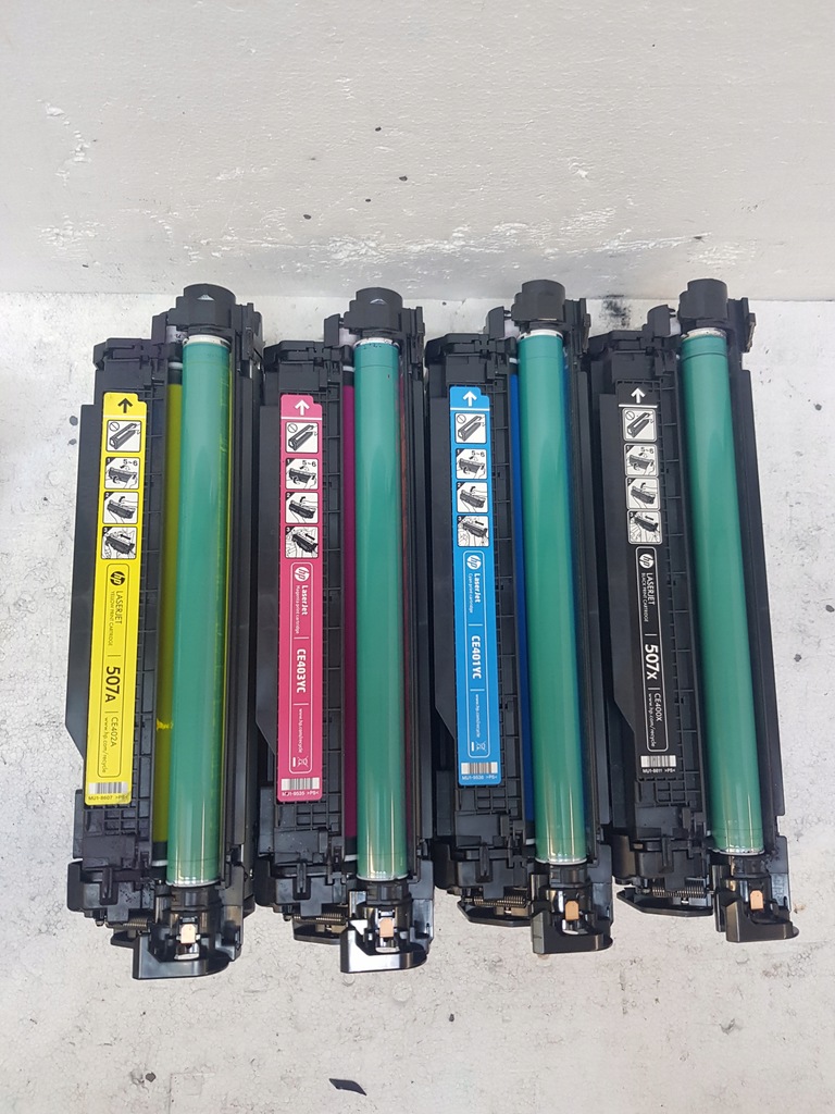 Zestaw Tonerów HP CE400X,CE401A,CE403A,CE402A CMYK - 14096730382 ...