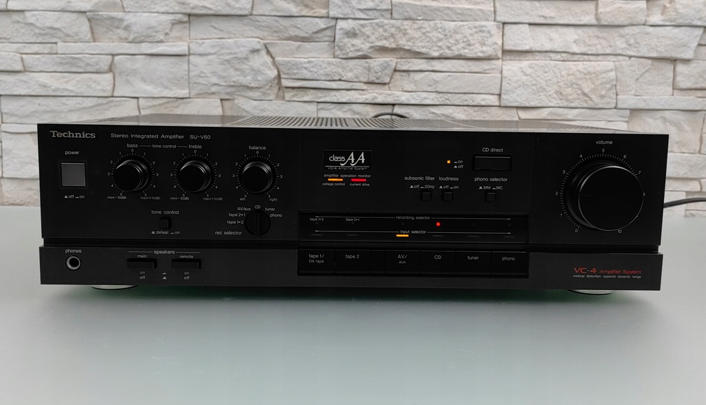 Technics SU-V60 Wysokiej klasy wzmacniacz stereo - 13535735594 ...