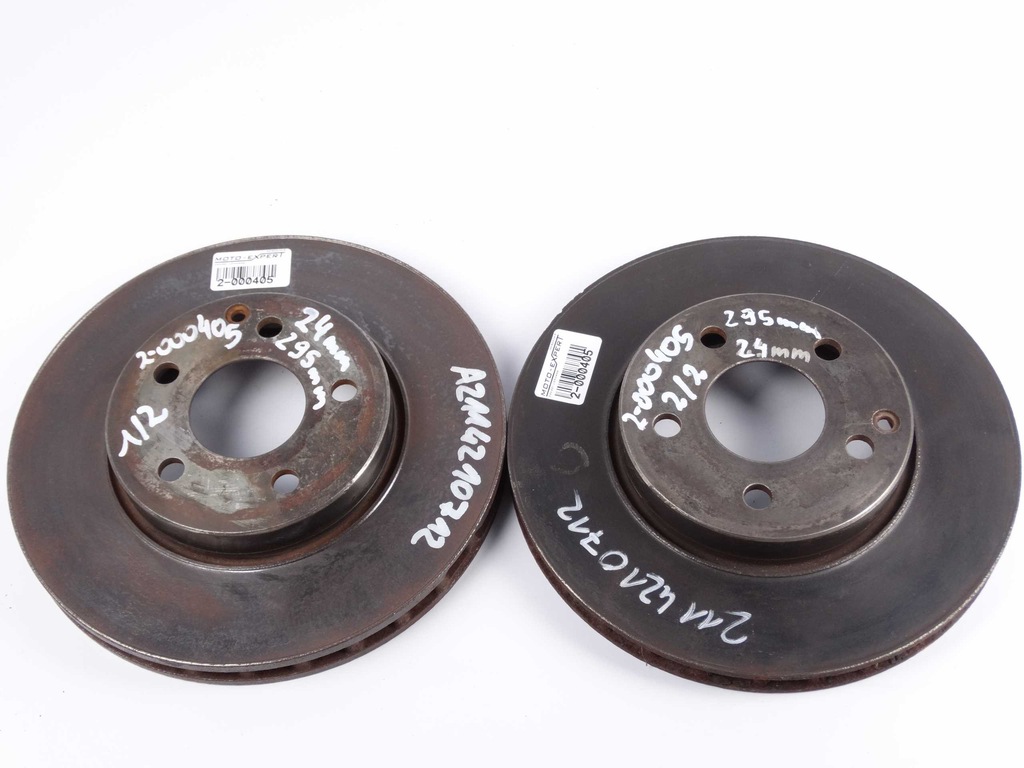 W211 2.2 CDI TARCZE HAMULCOWE PRZÓD 2114210712 - 6711972352 - oficjalne ...