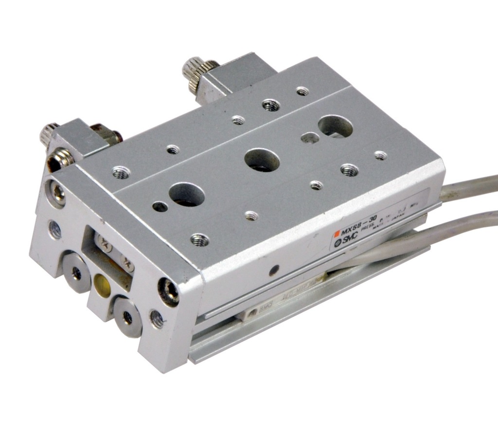 MXS8-30 Siłownik pneumatyczny z prowadnicą SMC - 7350079775 - oficjalne archiwum Allegro