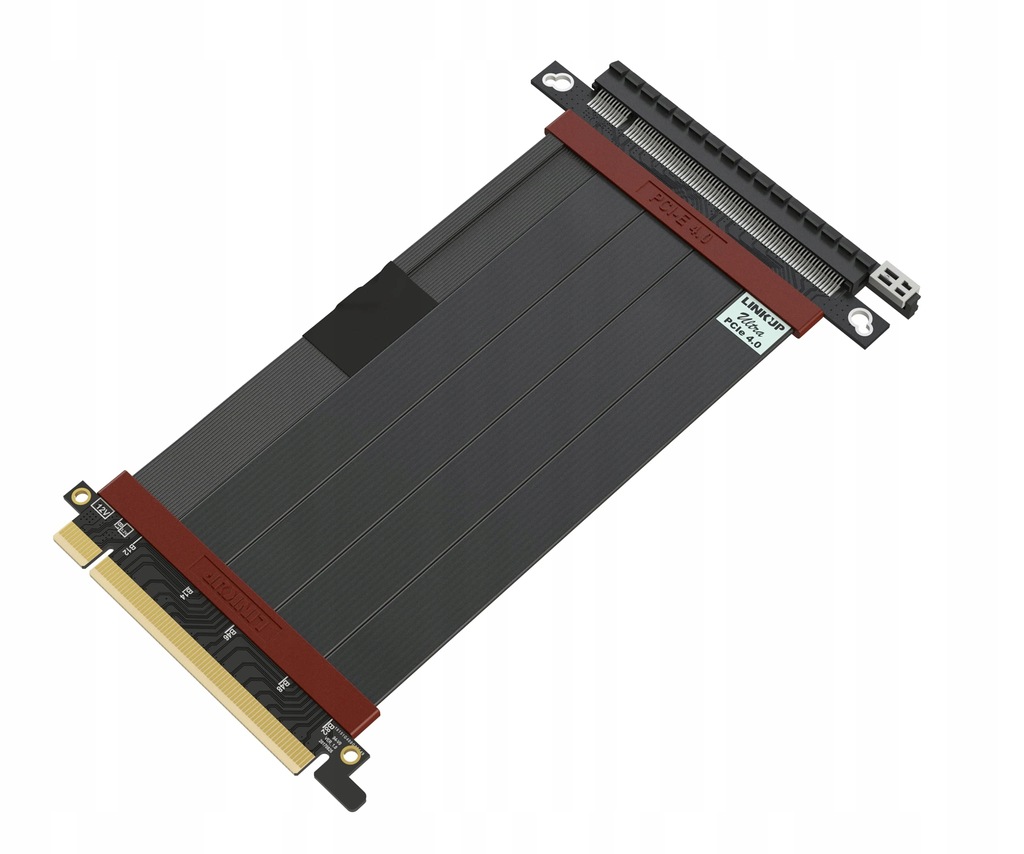 LINKUP - Kabel Riser Ultra PCIe 4.0 X16 15 cm - 12679977233 - oficjalne ...