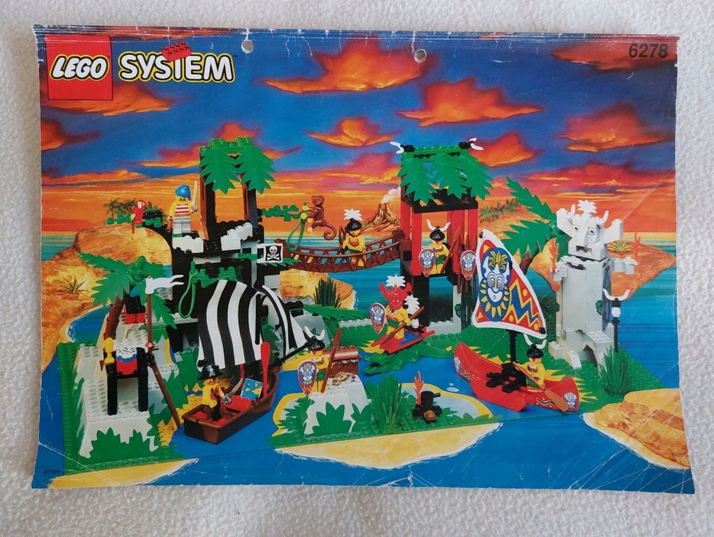 Lego Instrukcja - 6278 - Enchanted Island, piraci - 11934588154 ...