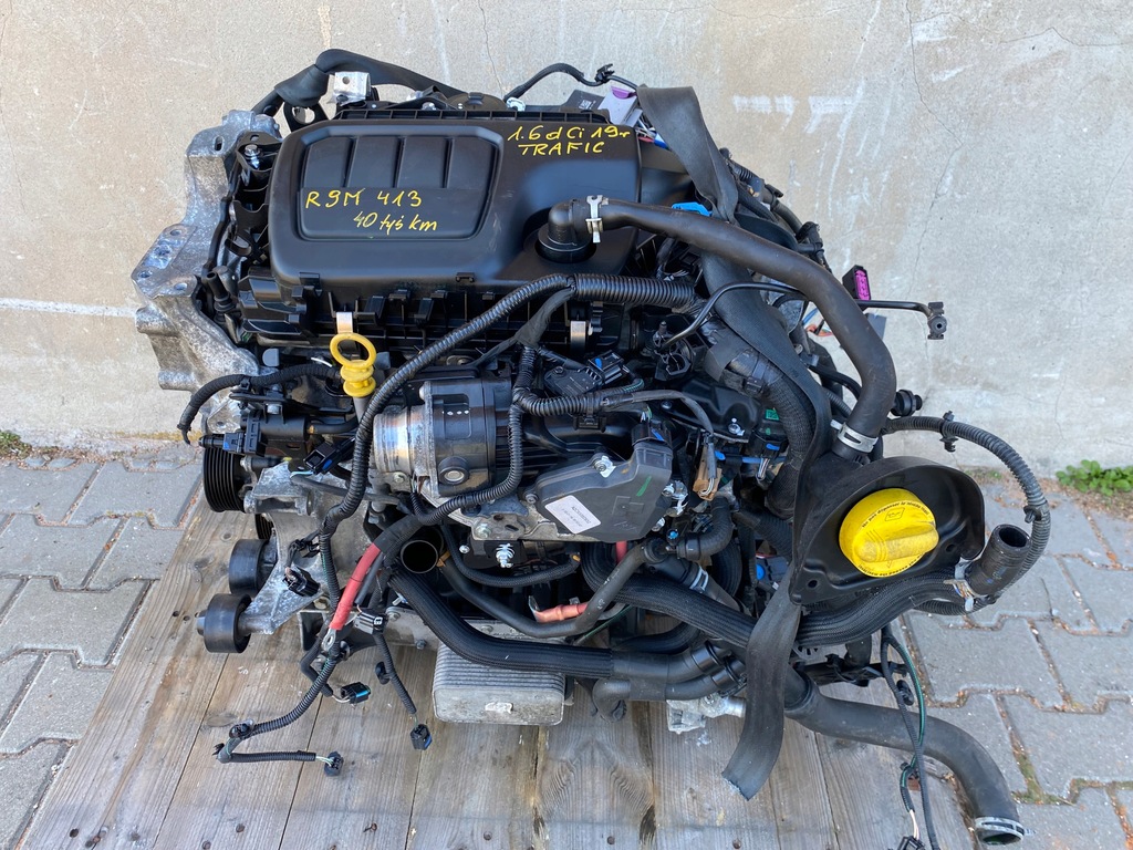 SILNIK 1.6 DCI RENAULT TRAFIC III R9M 413 - 11127906226 - oficjalne ...