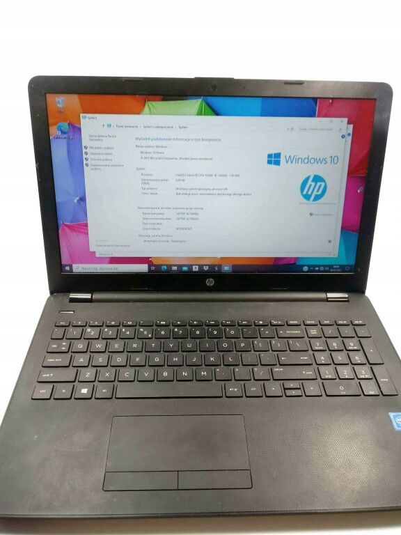 LAPTOP HP INTEL CELERON CPU N3060 GWARANCJA - 10204008350 - oficjalne ...