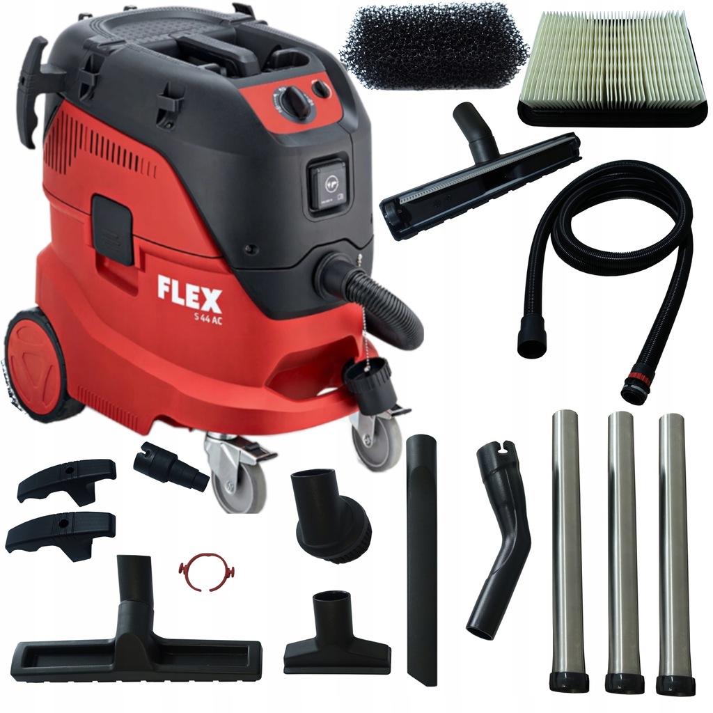 Odkurzacz Przemysłowy bezworkowy FLEX S44 L AC s47 - 10195420752 ...
