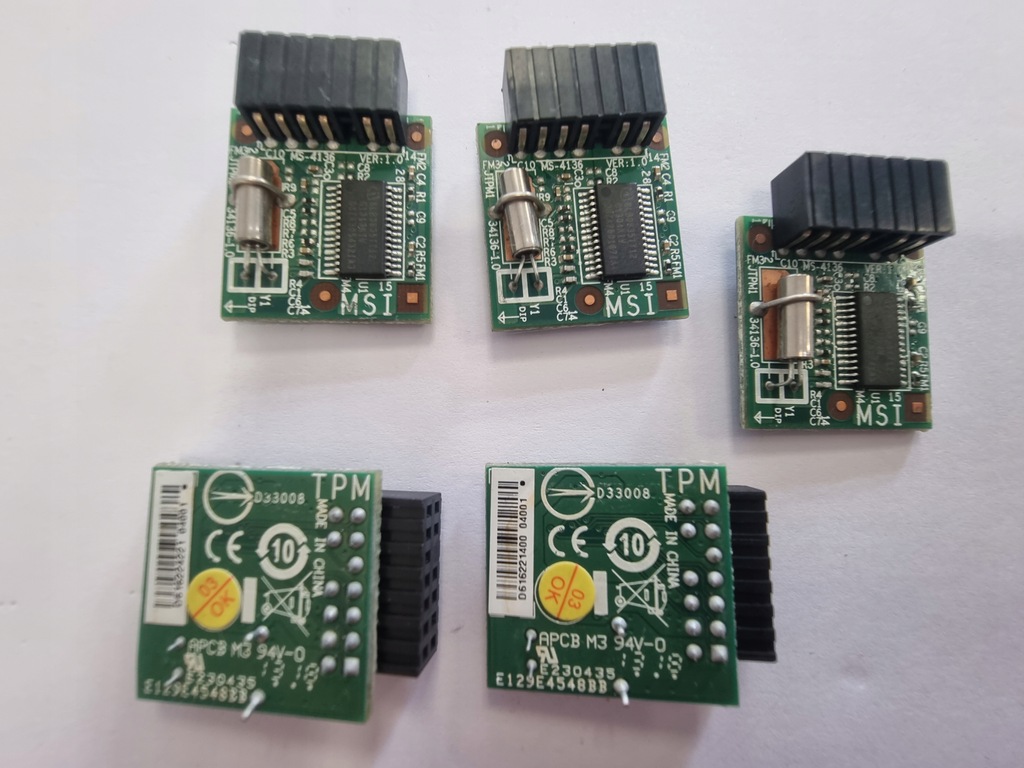 Moduł MSI TPM 1.2 MS-4136 JTPM1 - 12988478934 - oficjalne archiwum Allegro