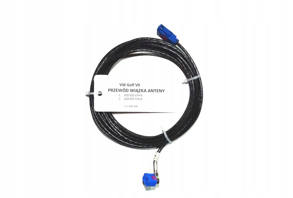 VW GOLF 7 WIĄZKA ANTENY 6Q0035576B 6Q0035674B - 13366097772 - oficjalne ...