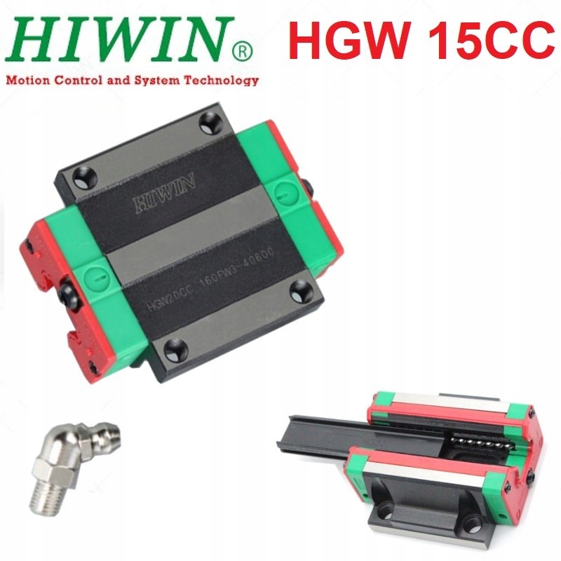 Wózek HGW15CC HIWIN Prowadnica liniowa do CNC - 9415108904 - oficjalne ...
