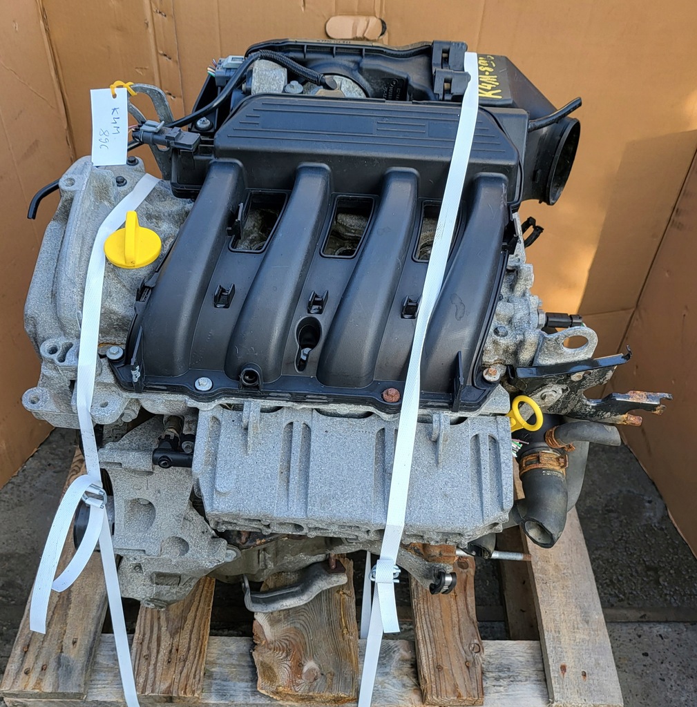 SILNIK KOMPLETNY K4M 896 DACIA DUSTER 1.6 16V - 12817974488 - oficjalne archiwum Allegro