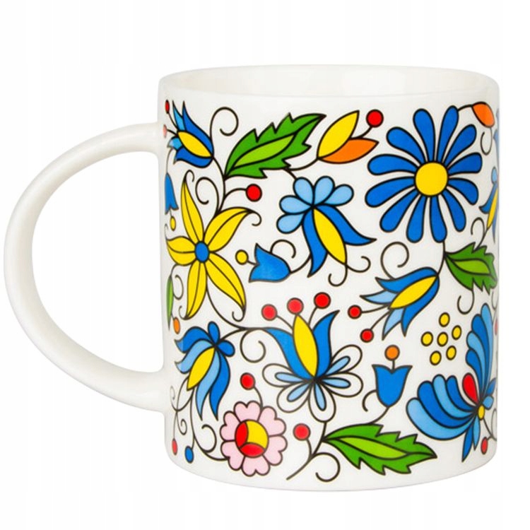 KUBEK FOLK wzory ludowe kaszubskie ETNO - 8502472803 - oficjalne archiwum Allegro