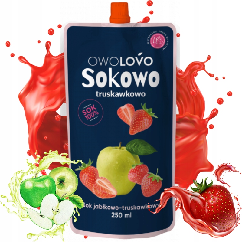 Sok Soczek Owocowy dla Dzieci Sokowo Owolovo 250ml - 12731902473 ...