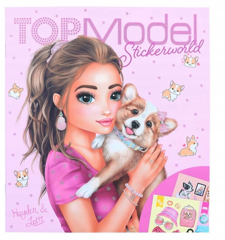 ZESTAW Z NAKLEJKAMI TOP MODEL CORGI - 12912106426 - oficjalne archiwum ...