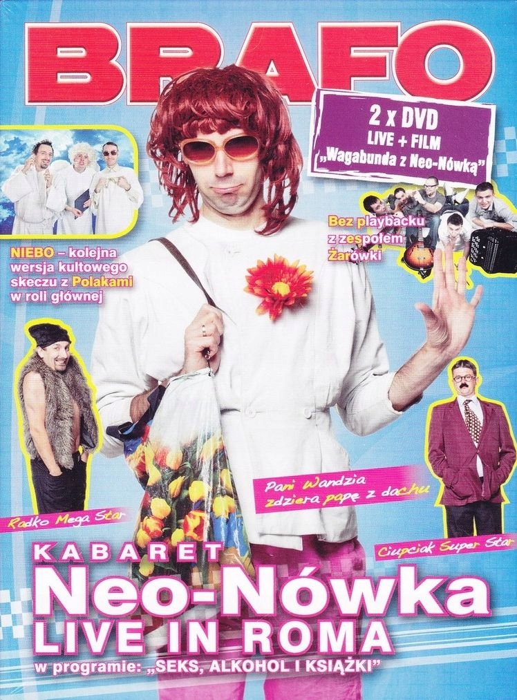 Kabaret Neo-Nówka Neonówka - Live in Roma 2xDVD z autografami ...