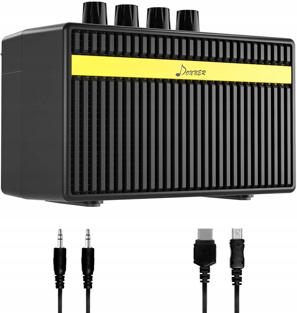 MINI WZMACNIACZ GITAROWY AKUMULATOR DONNER AMP 3W - 11713034579 ...
